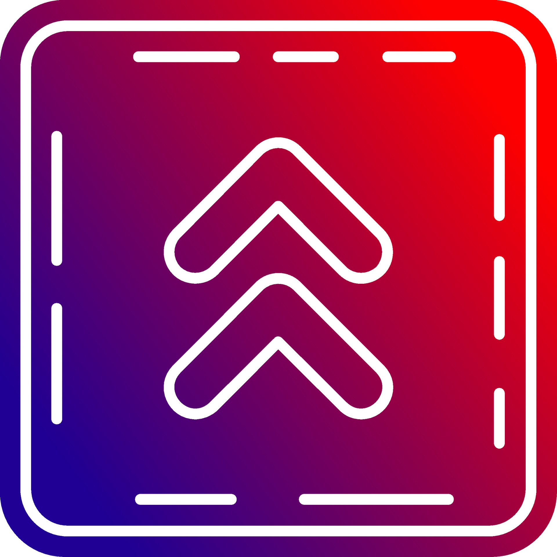 Chevron Solid Gradient Icon 36992822 Vector Art at Vecteezy