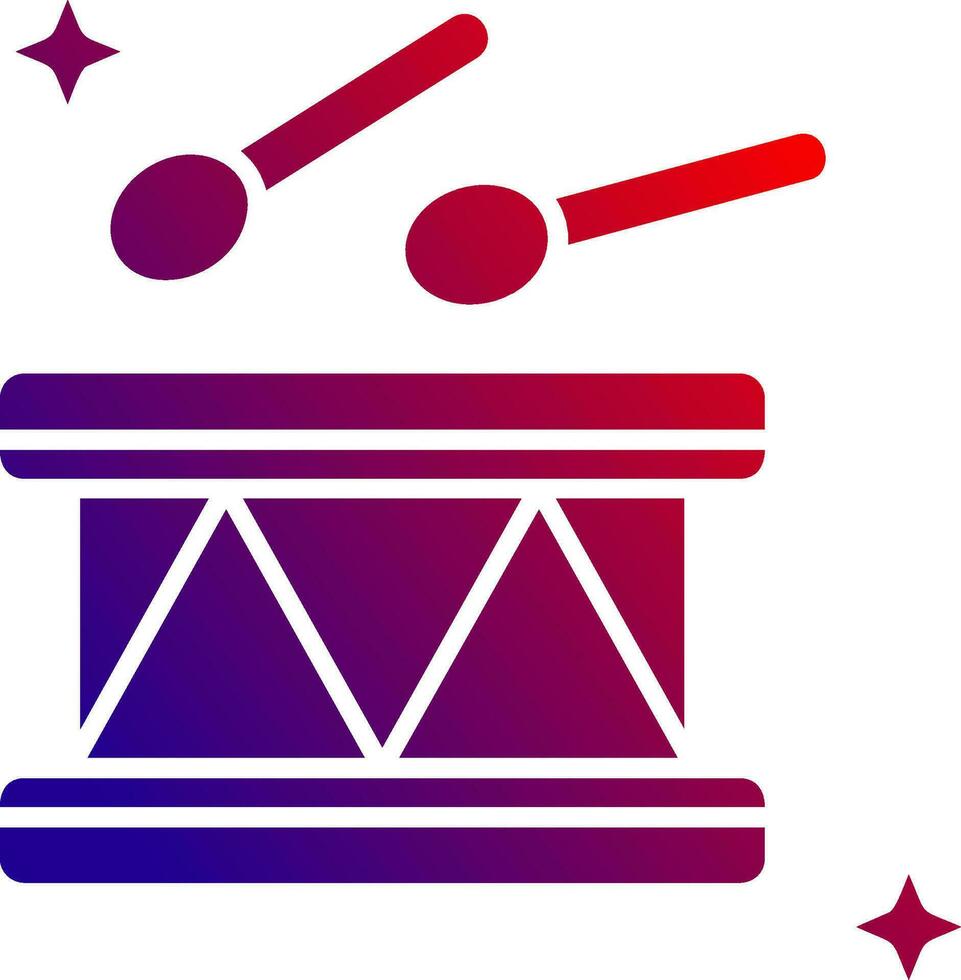 Drum Solid Gradient Icon 36992893 Vector Art at Vecteezy