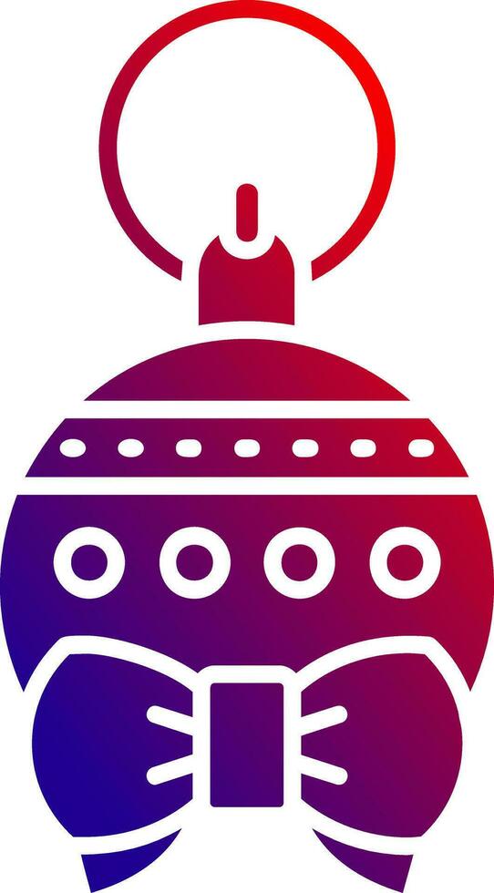Bauble Solid Gradient Icon 36992897 Vector Art at Vecteezy