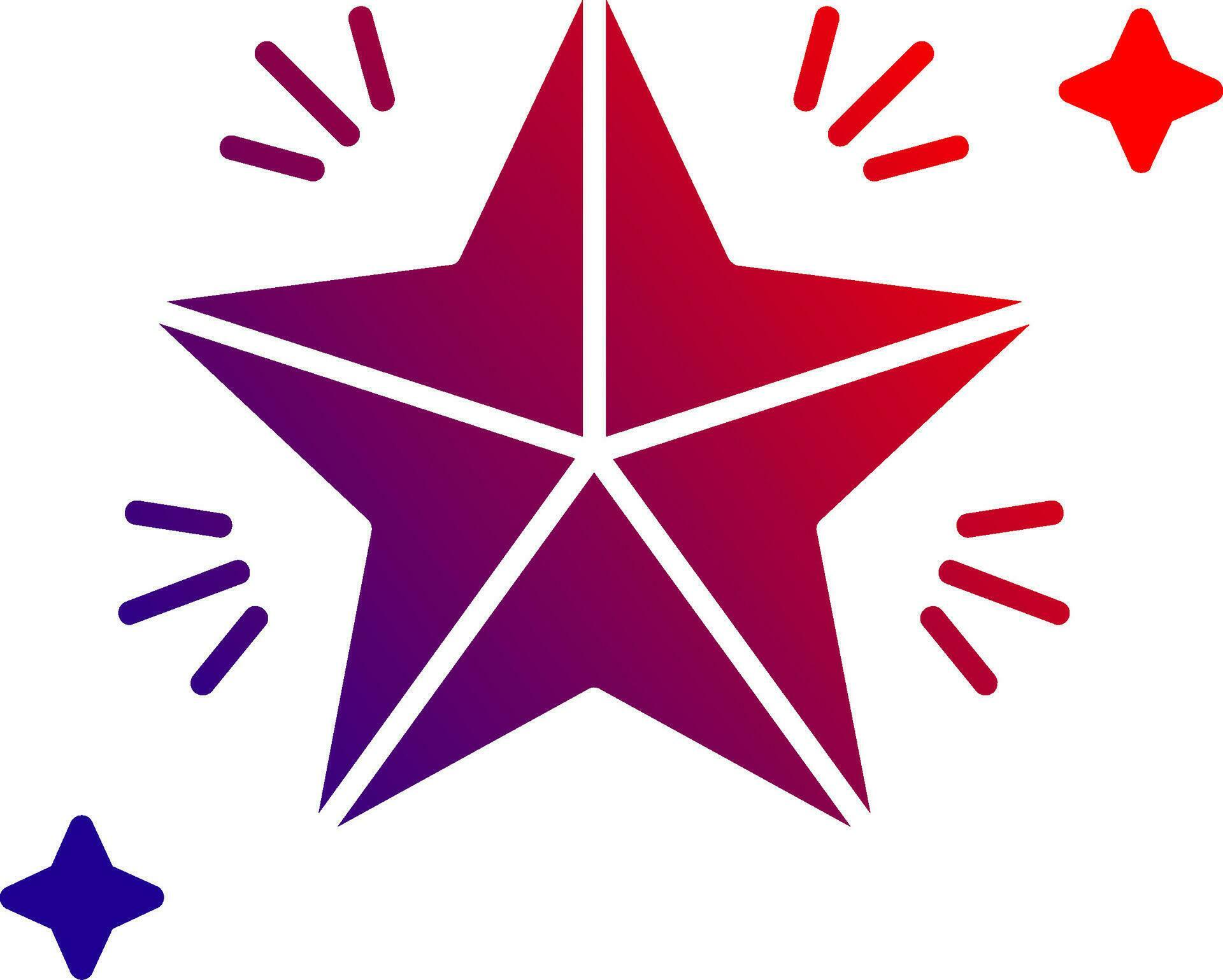 Star Solid Gradient Icon 36992900 Vector Art at Vecteezy