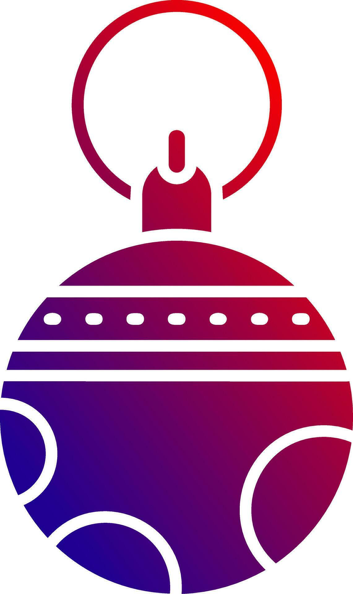 Bauble Solid Gradient Icon 36992904 Vector Art at Vecteezy