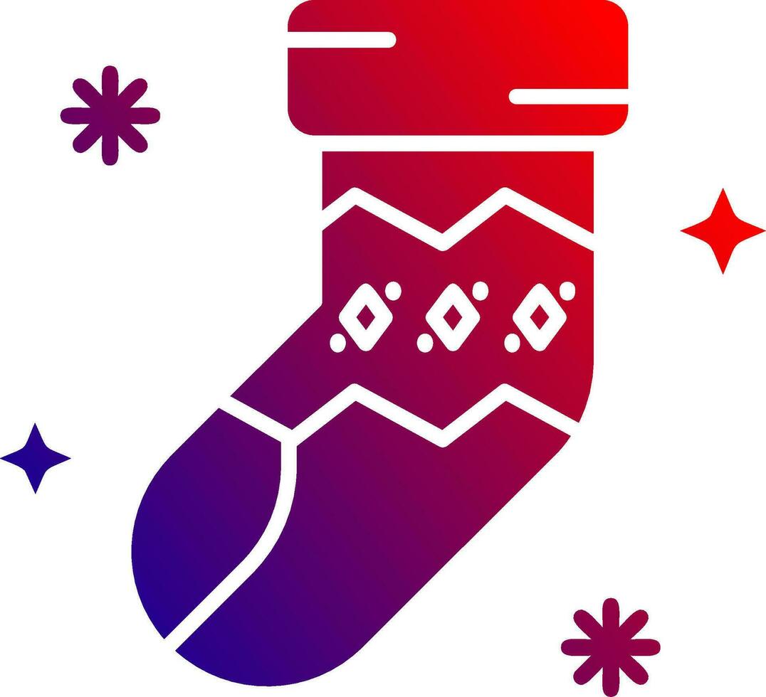 Sock Solid Gradient Icon 36992911 Vector Art at Vecteezy