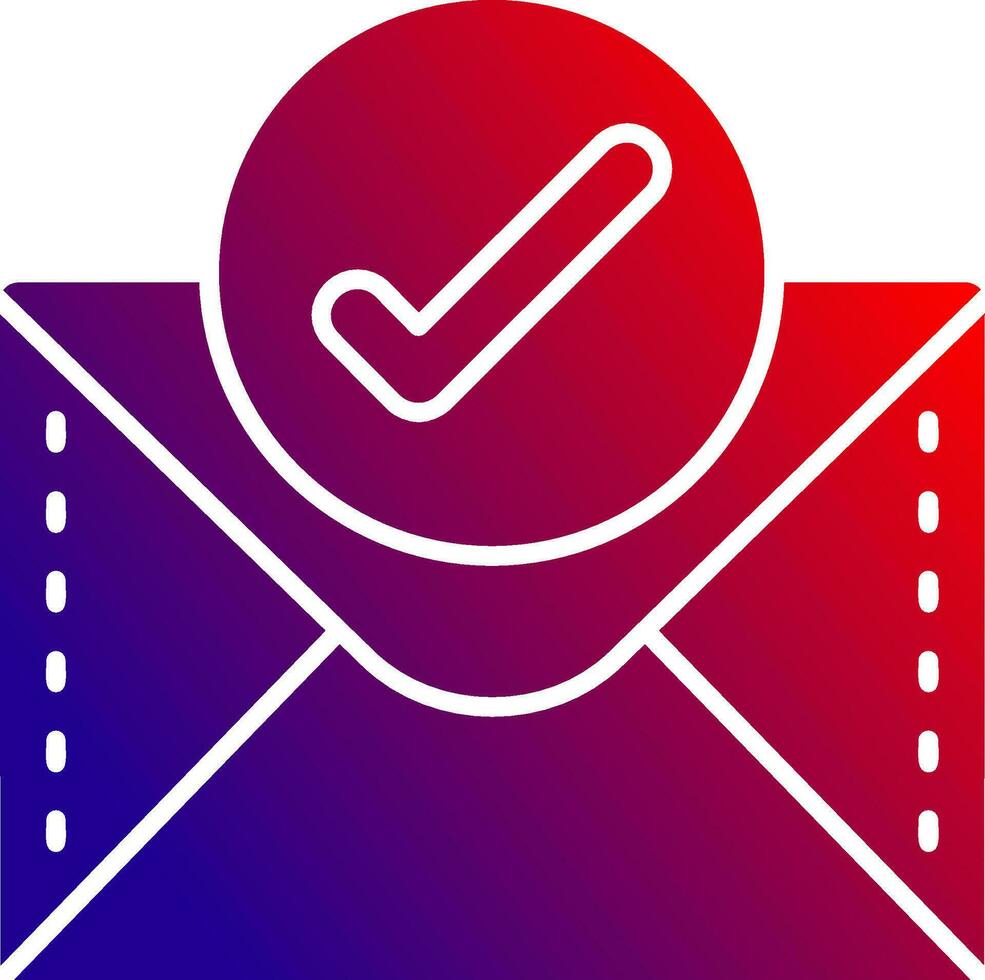 Correct Solid Gradient Icon 36992940 Vector Art at Vecteezy