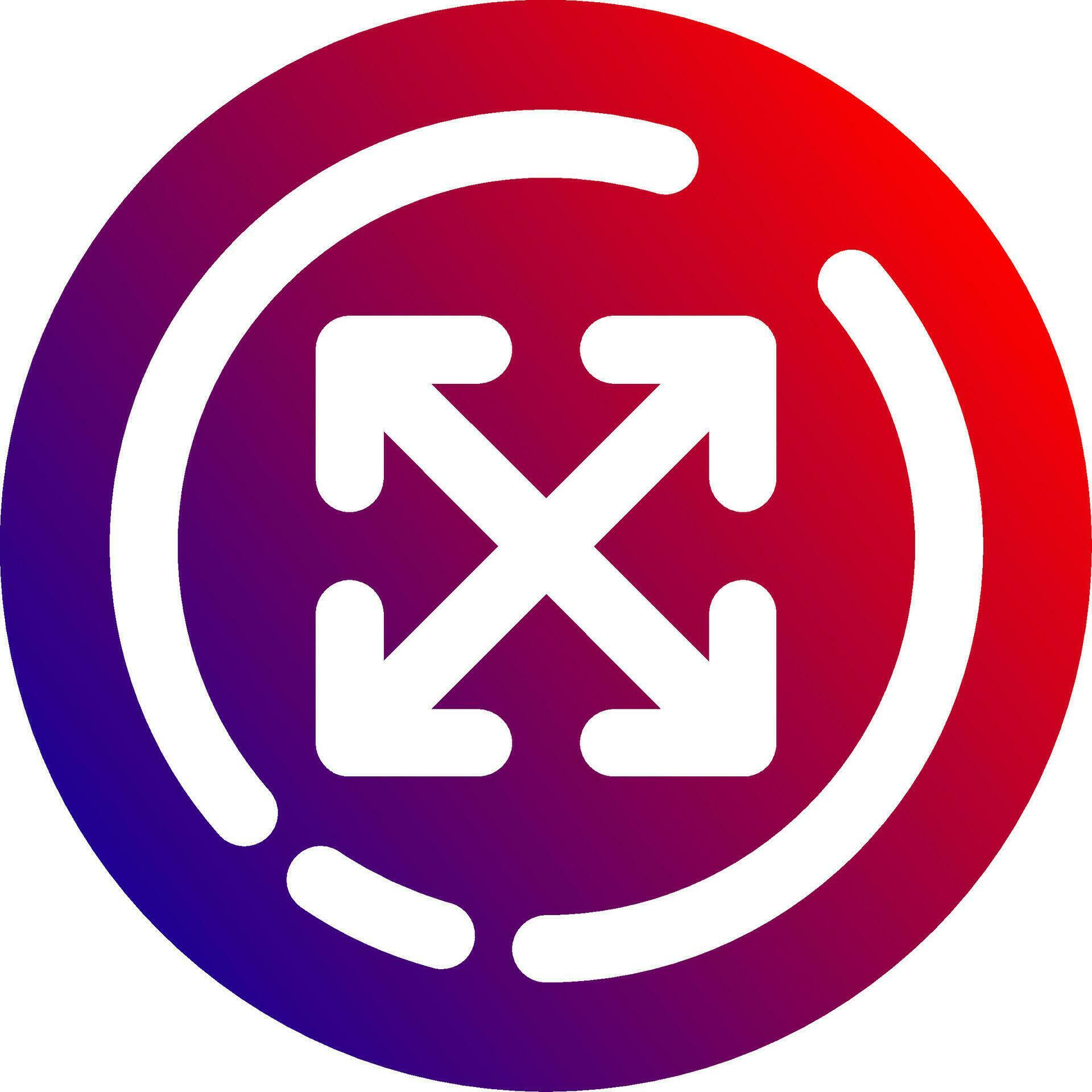 Move Solid Gradient Icon 36992976 Vector Art at Vecteezy