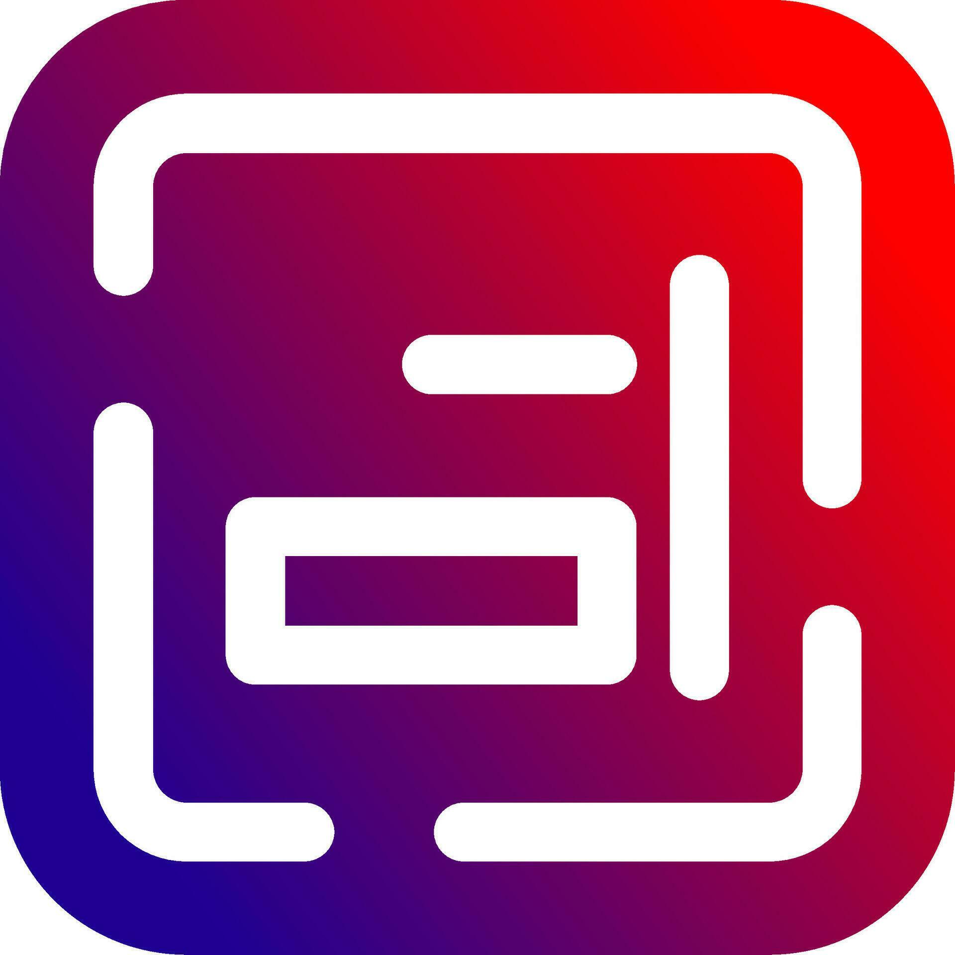 Right alignment Solid Gradient Icon 36993061 Vector Art at Vecteezy