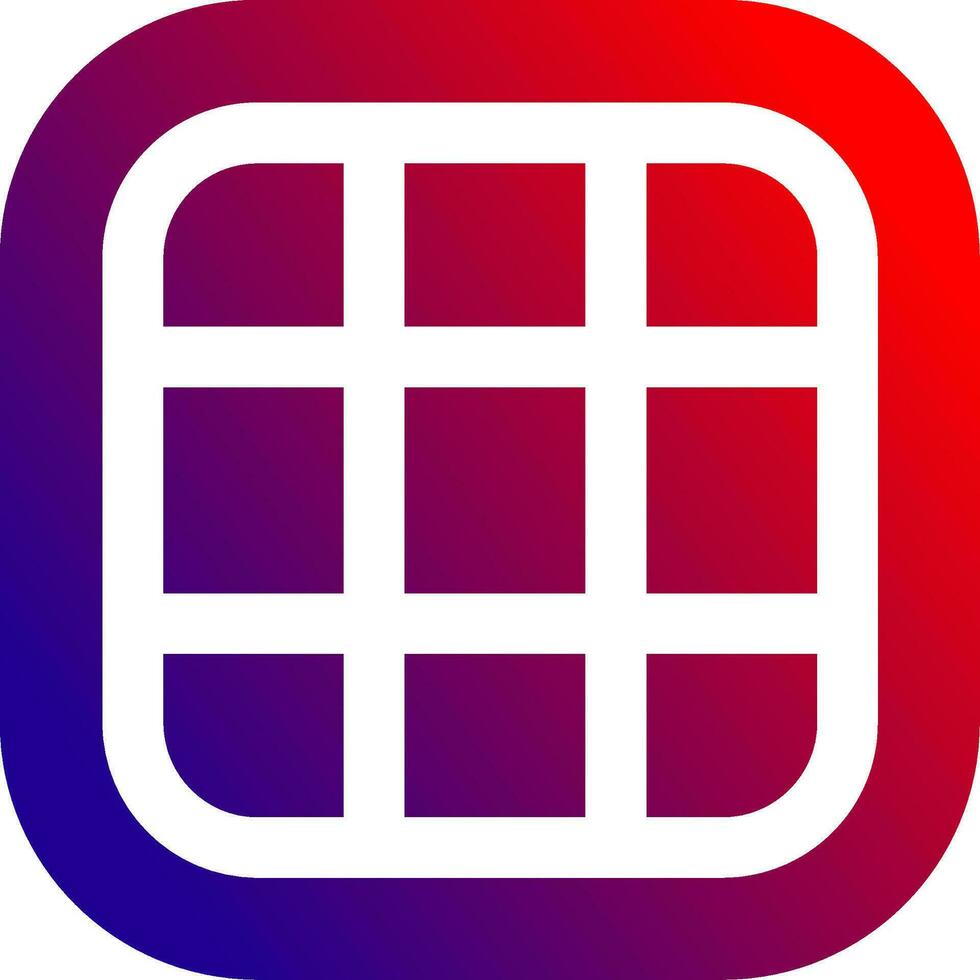 Layout Solid Gradient Icon 36993170 Vector Art at Vecteezy