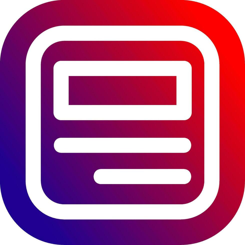 Layout Solid Gradient Icon 36993231 Vector Art at Vecteezy