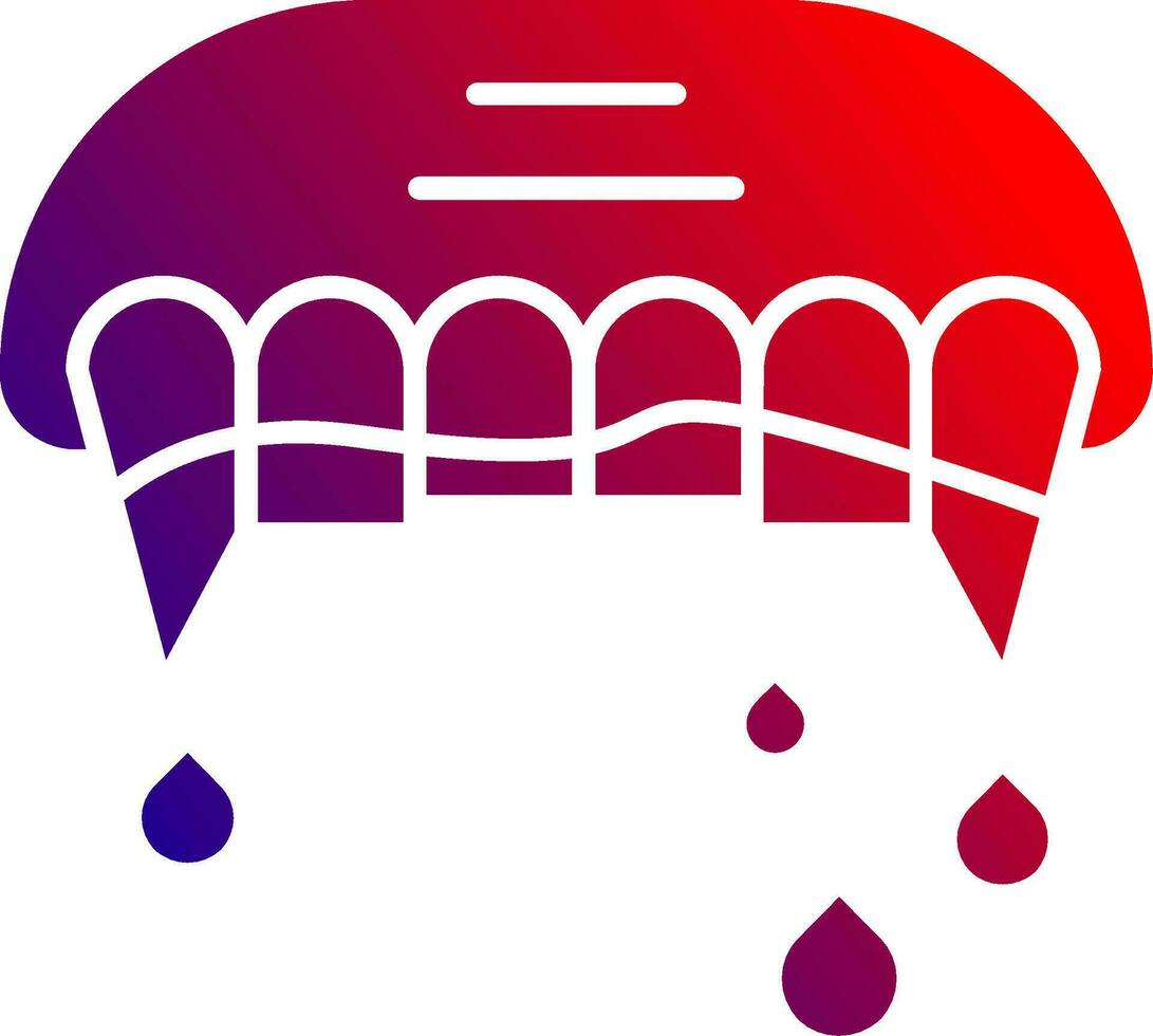 Teeth Solid Gradient Icon 36993295 Vector Art at Vecteezy