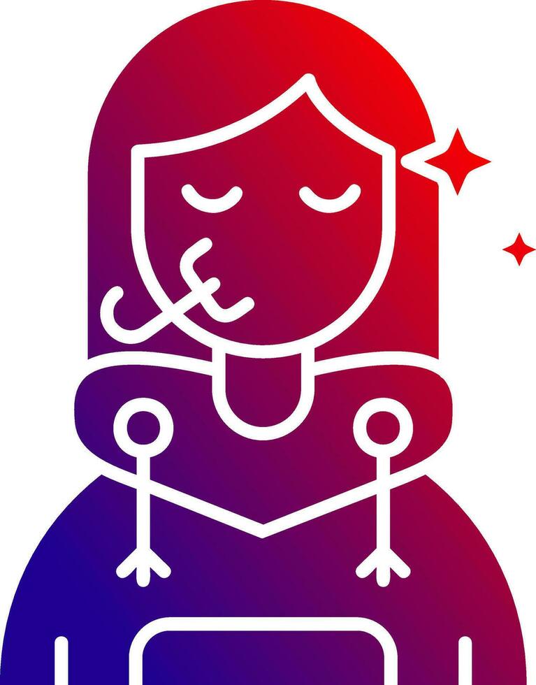 Congratulation Solid Gradient Icon 36993446 Vector Art at Vecteezy