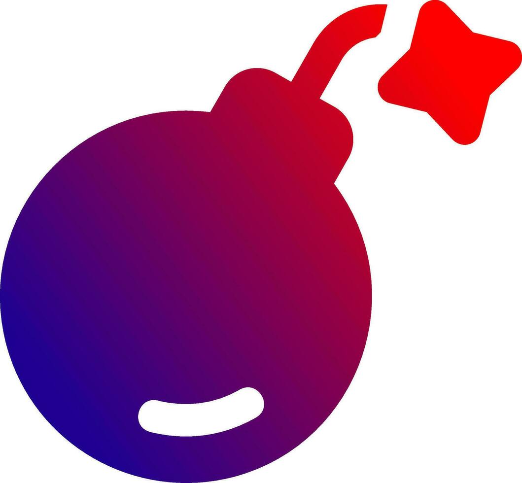 Bomb Solid Gradient Icon 36993488 Vector Art at Vecteezy