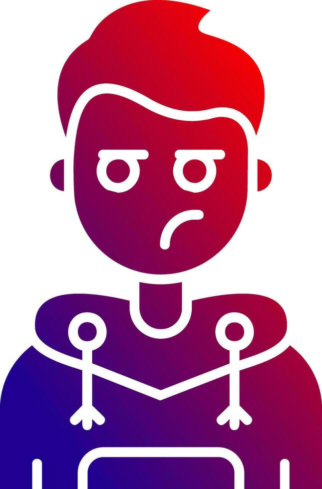 Liar Solid Gradient Icon 36993522 Vector Art at Vecteezy