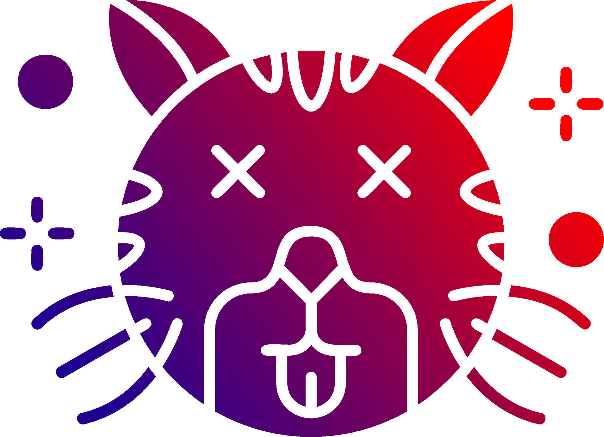 Dead Solid Gradient Icon 36993747 Vector Art at Vecteezy