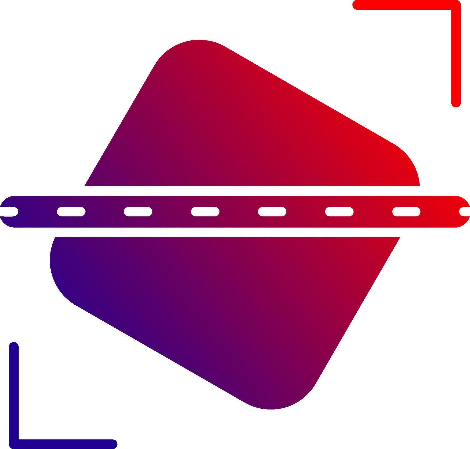 Straighten Solid Gradient Icon 36993788 Vector Art at Vecteezy