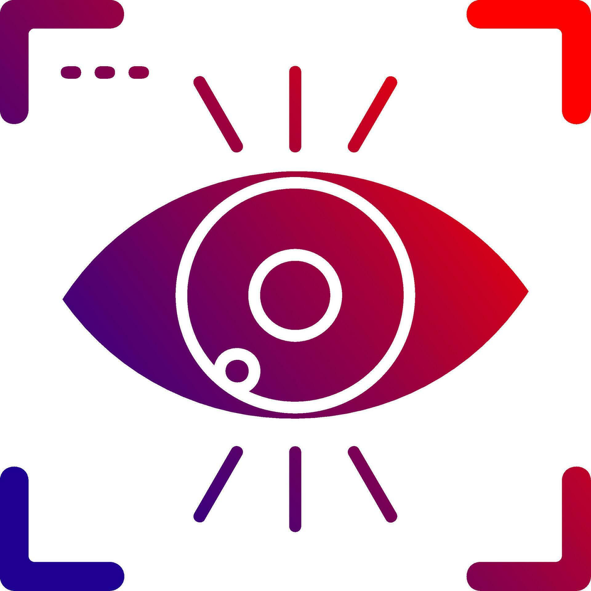 Eye Solid Gradient Icon 36993815 Vector Art at Vecteezy