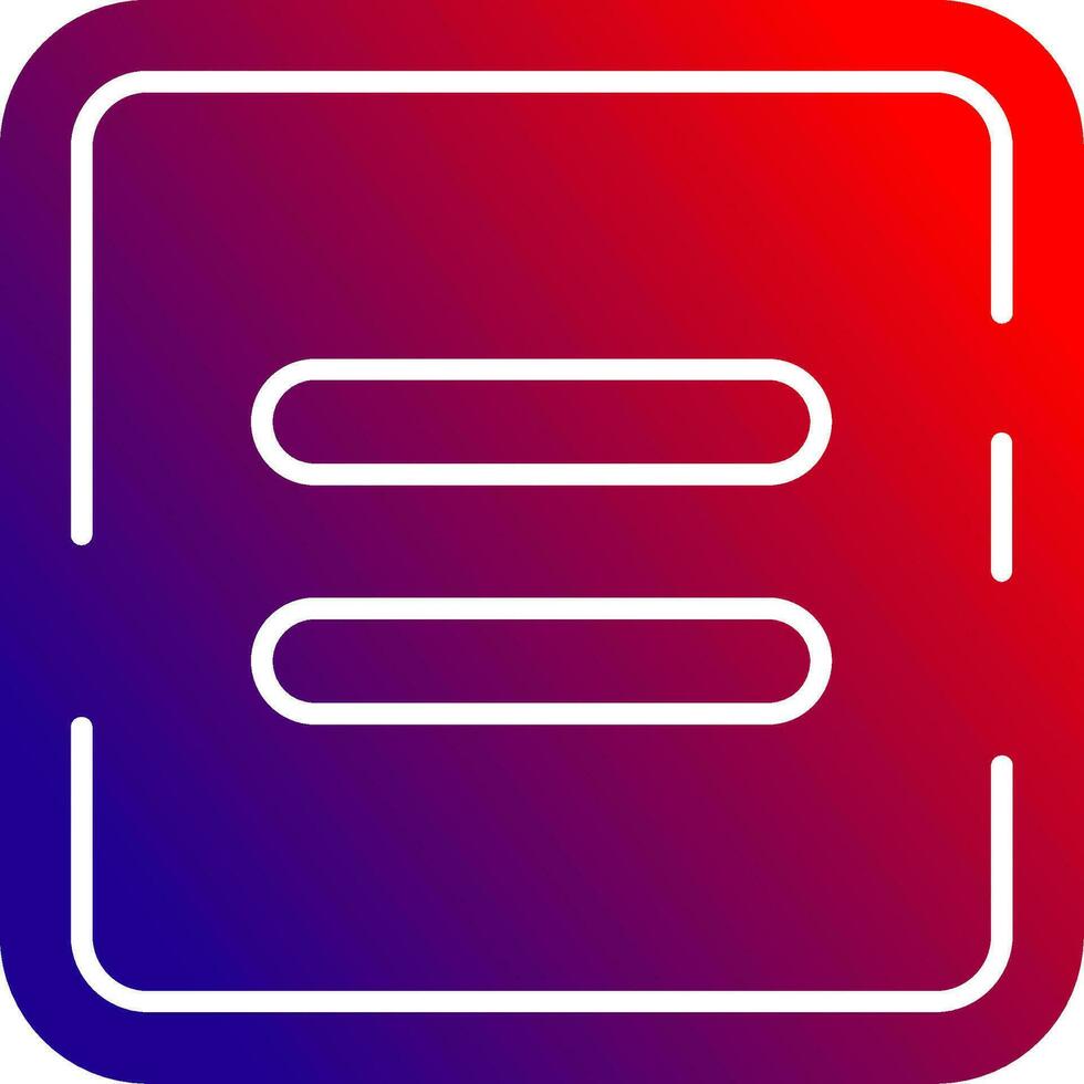 Equal Solid Gradient Icon 36993825 Vector Art at Vecteezy