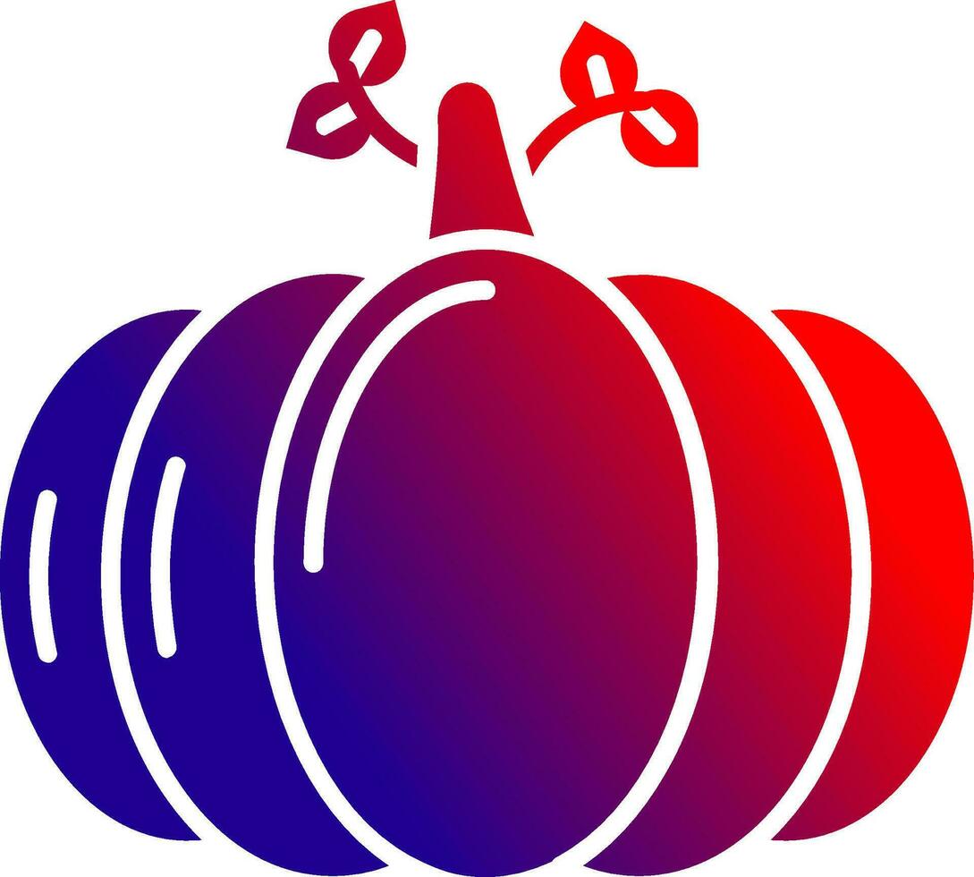 Pumpkin Solid Gradient Icon 36993913 Vector Art at Vecteezy