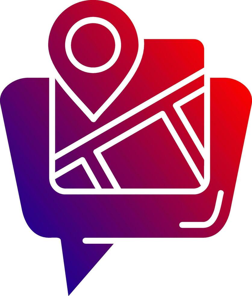 Map location Solid Gradient Icon 36994013 Vector Art at Vecteezy