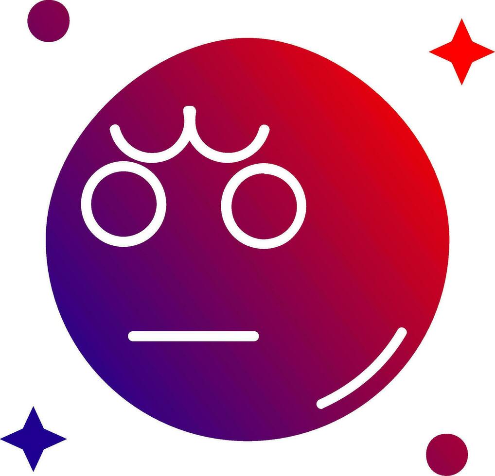 Angry Solid Gradient Icon 36994064 Vector Art at Vecteezy