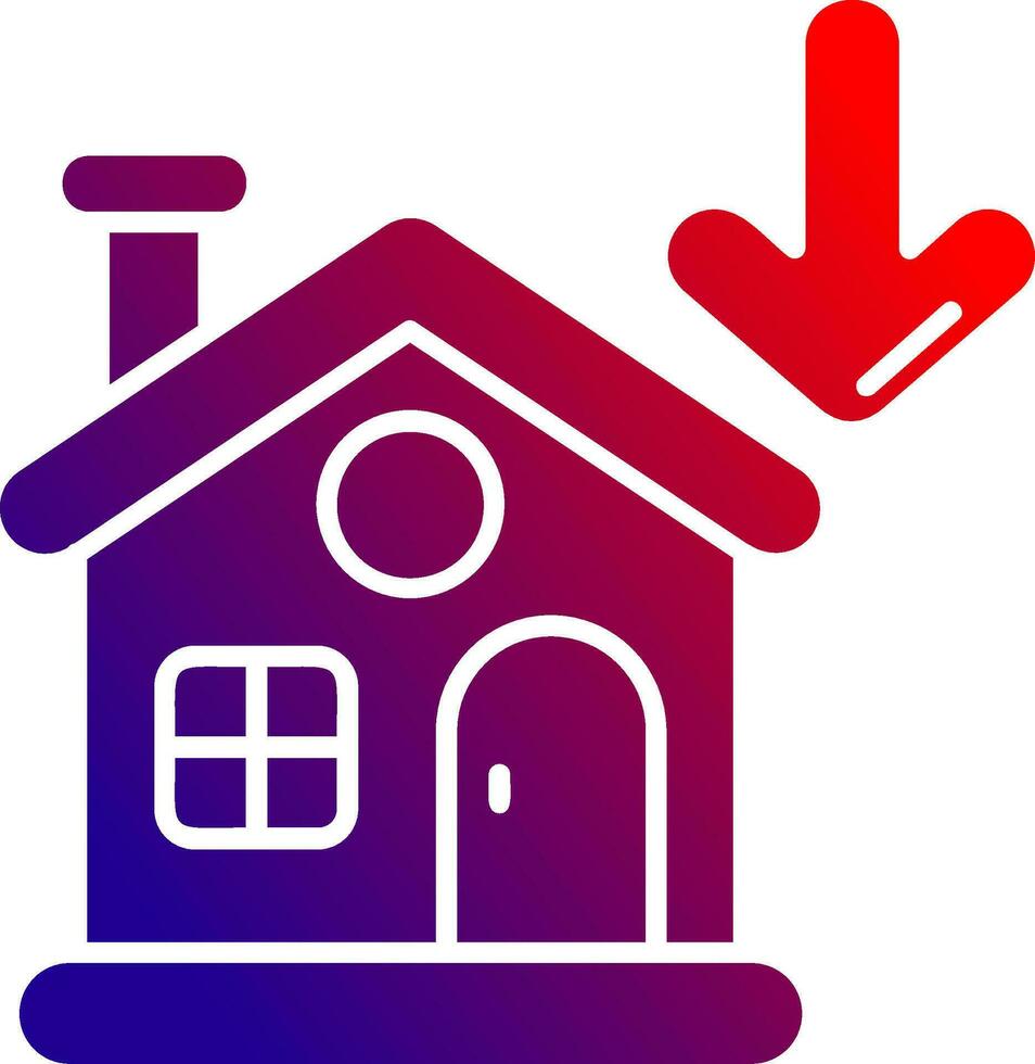 Property Solid Gradient Icon 36994109 Vector Art at Vecteezy