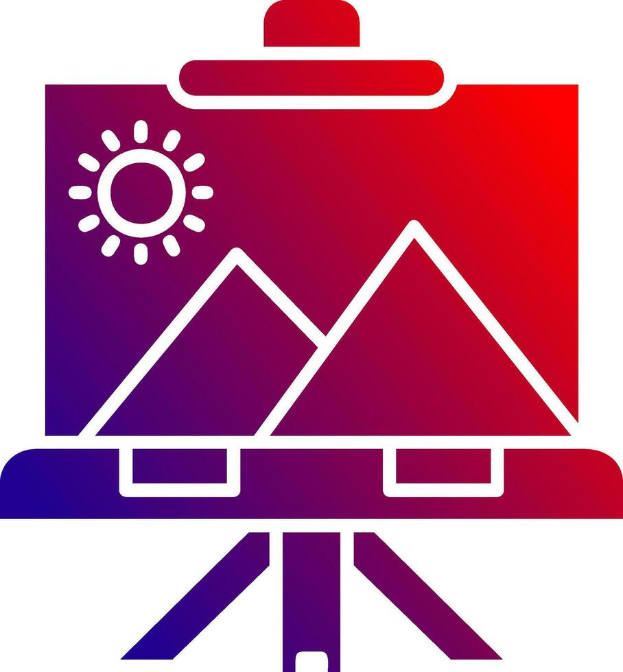 Canvas Solid Gradient Icon 36994424 Vector Art at Vecteezy