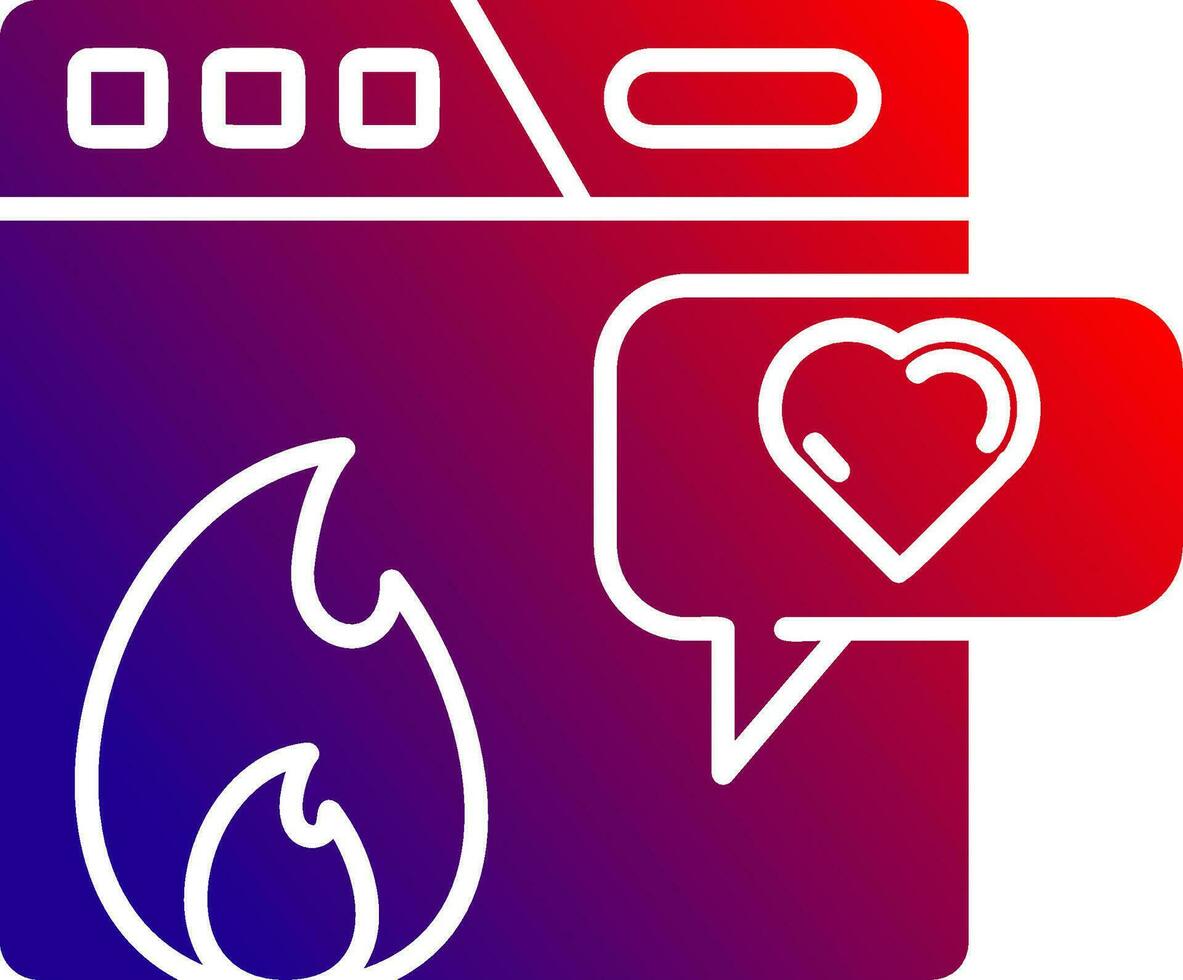 Trending Solid Gradient Icon 36994470 Vector Art at Vecteezy