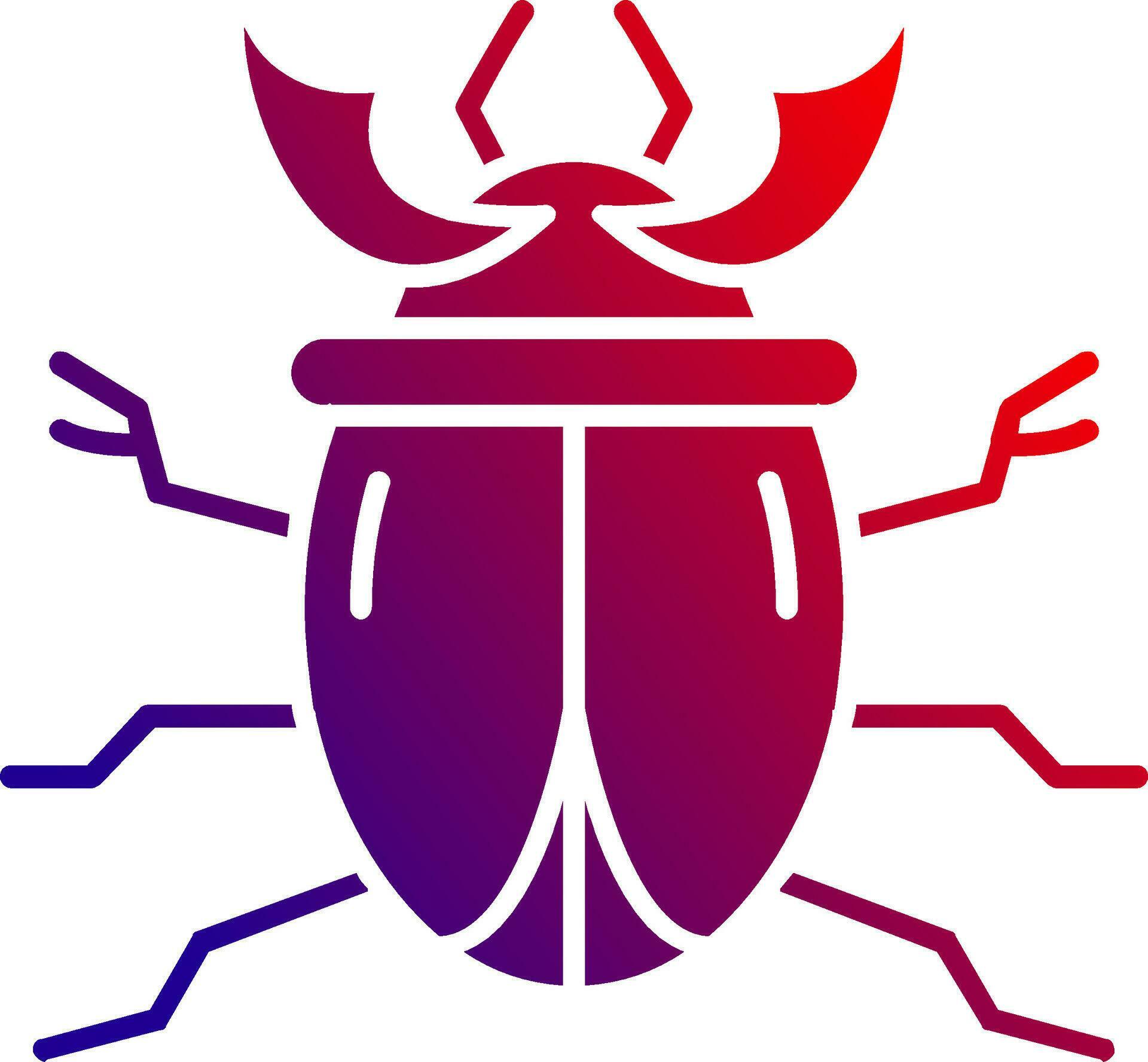 Beetle Solid Gradient Icon 36994484 Vector Art at Vecteezy