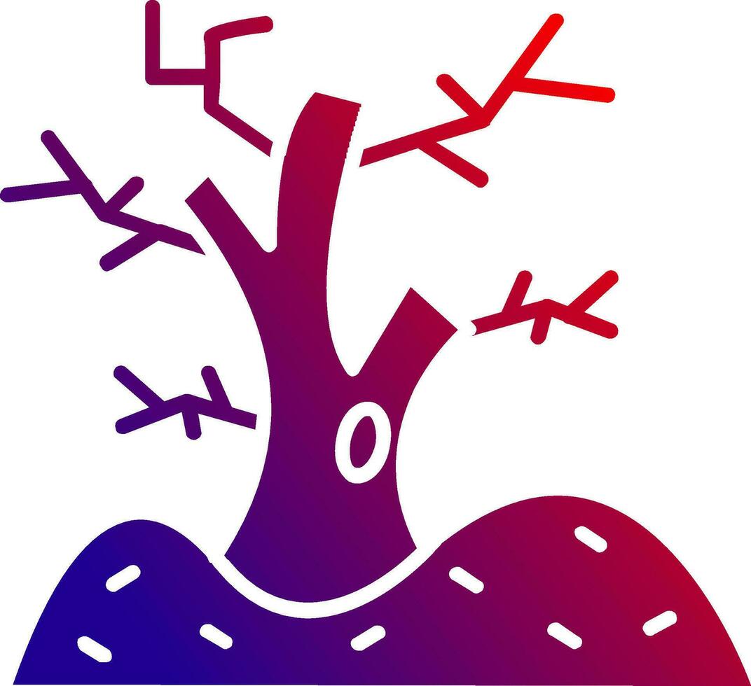 Tree Solid Gradient Icon 36994569 Vector Art at Vecteezy