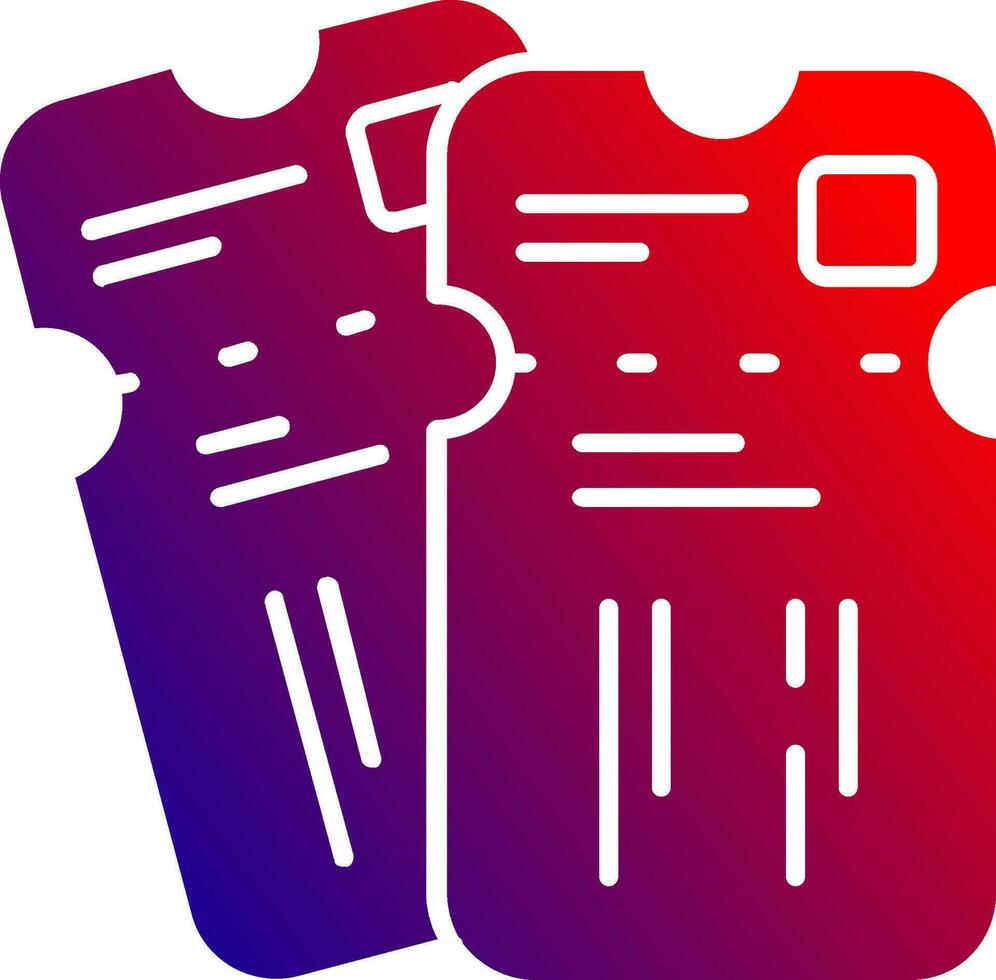 Ticket Solid Gradient Icon 36994571 Vector Art at Vecteezy