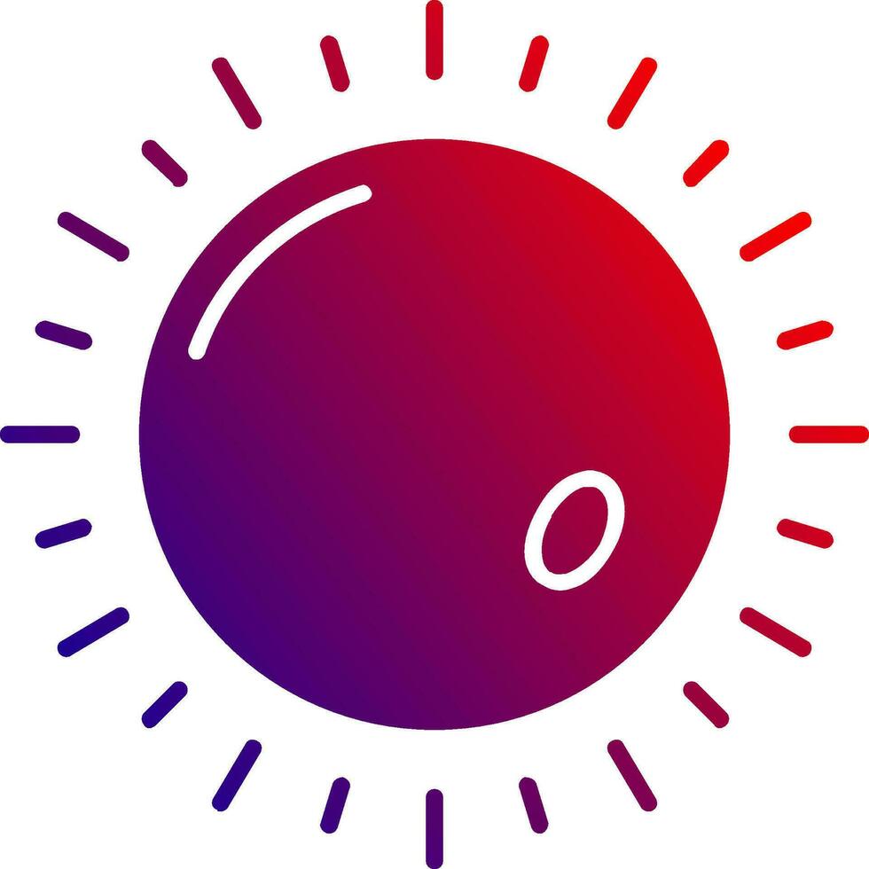 Sun Solid Gradient Icon 36994634 Vector Art at Vecteezy