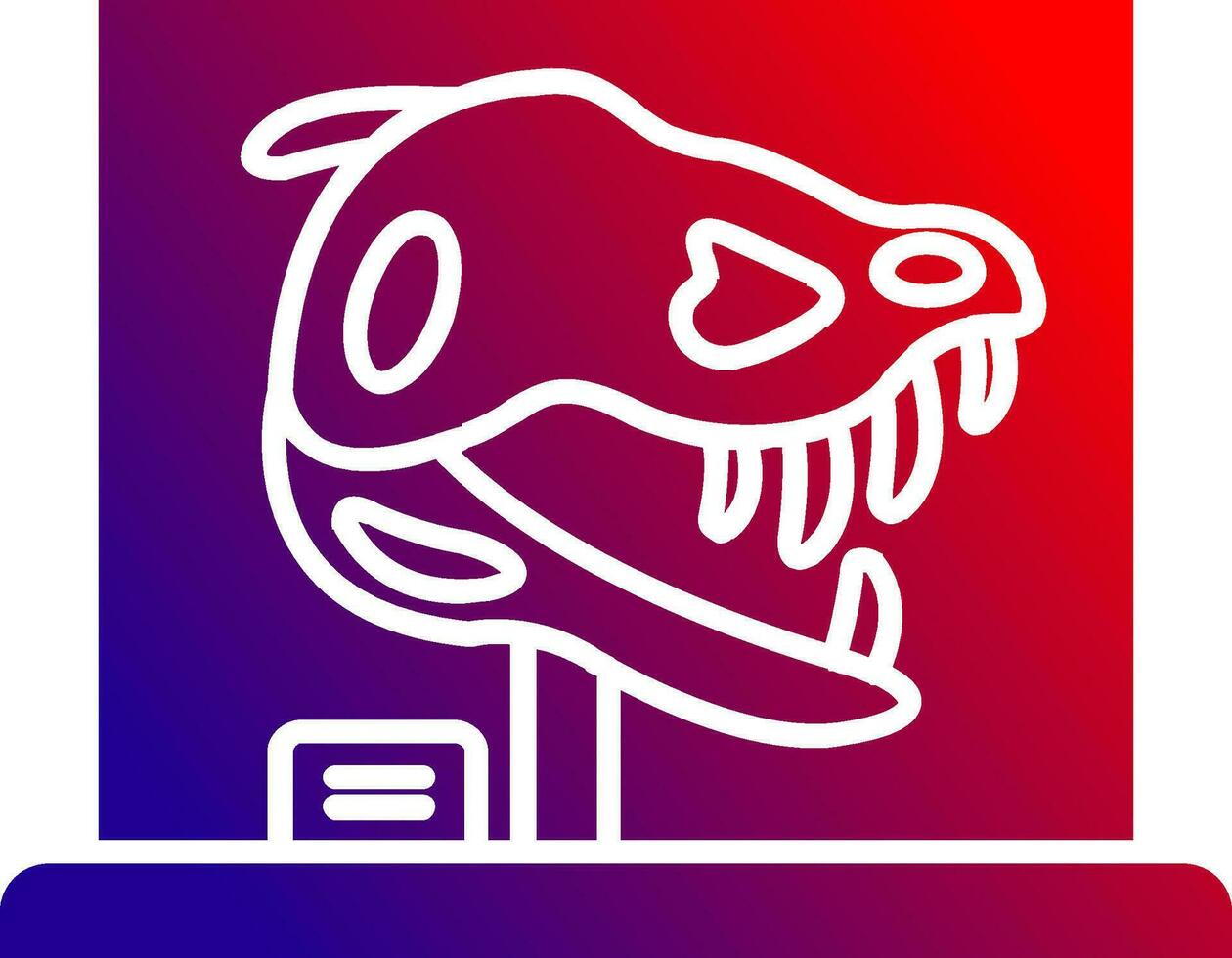 Dinosaur Solid Gradient Icon 36994653 Vector Art at Vecteezy