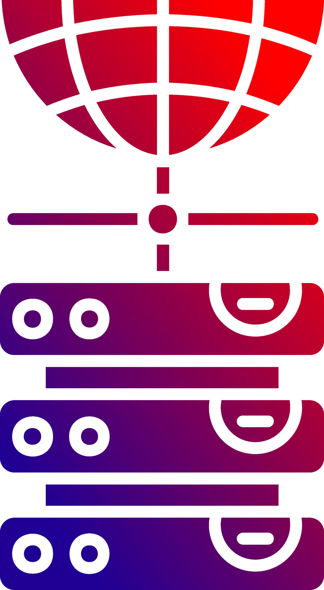 Database Solid Gradient Icon 36994701 Vector Art at Vecteezy