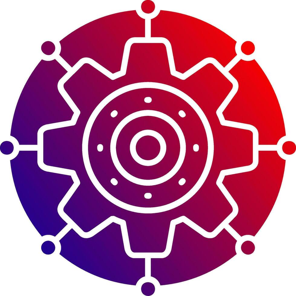 Setting Solid Gradient Icon 36994762 Vector Art at Vecteezy