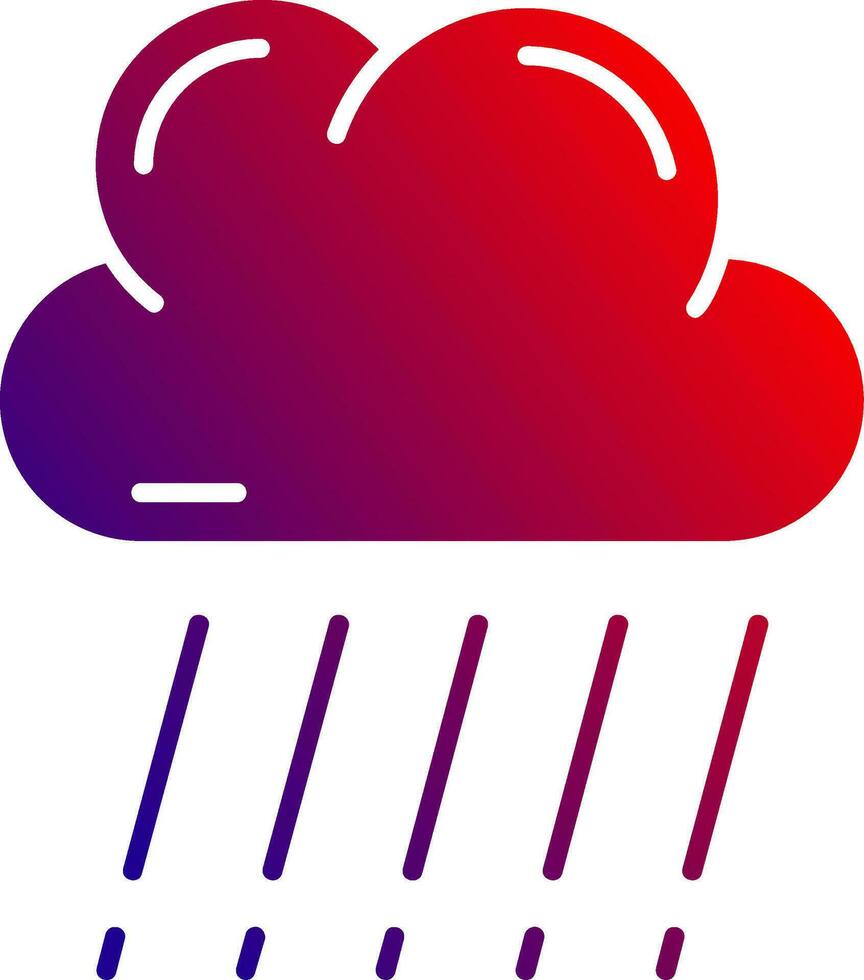 Rain Solid Gradient Icon 36994852 Vector Art at Vecteezy