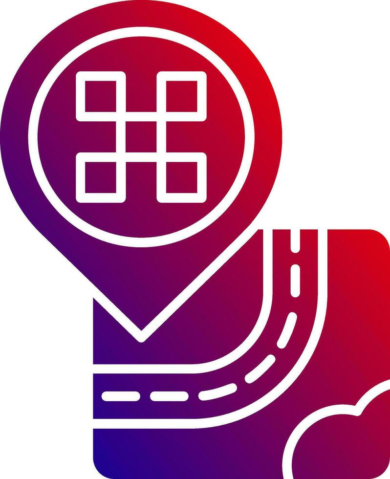 Cab Solid Gradient Icon 36994886 Vector Art at Vecteezy