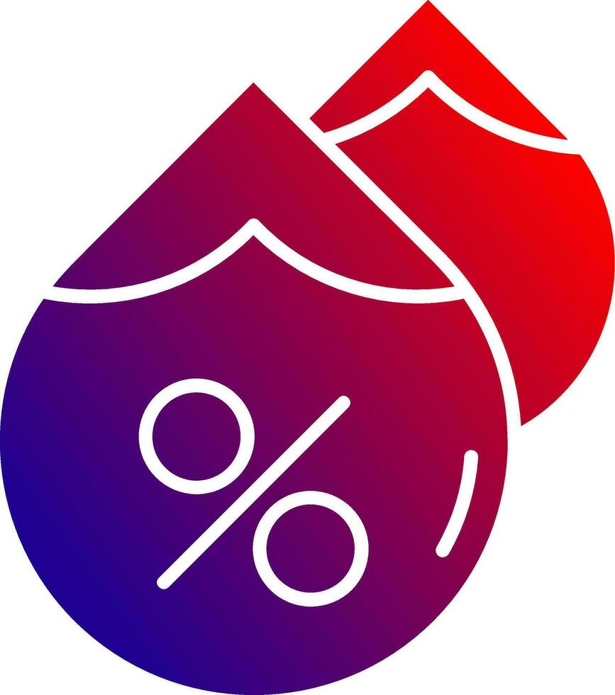 Humidity Solid Gradient Icon 36994891 Vector Art at Vecteezy