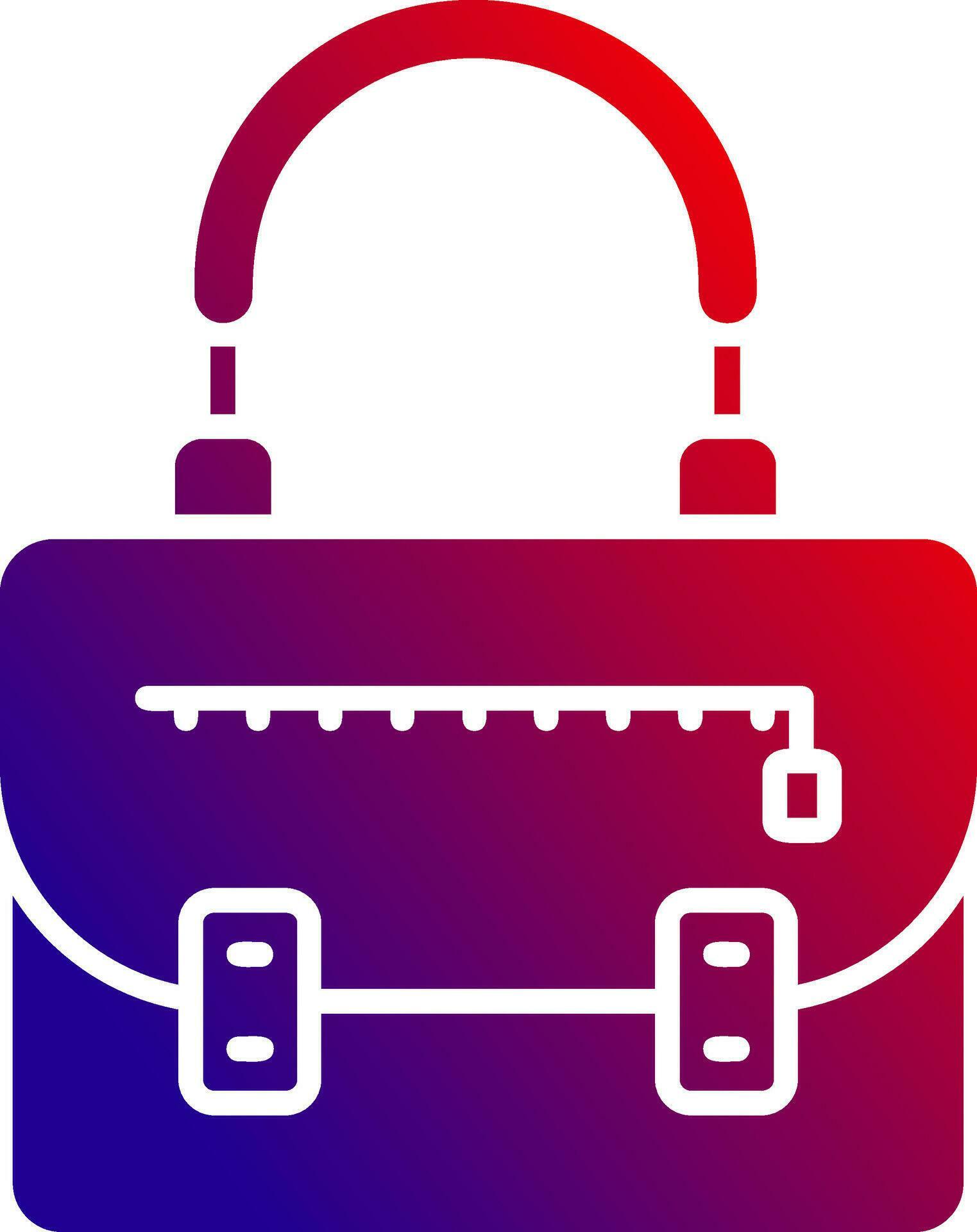 Handbag Solid Gradient Icon 36994937 Vector Art at Vecteezy