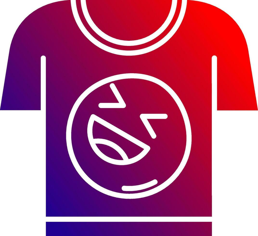 Tee Solid Gradient Icon 36995002 Vector Art at Vecteezy