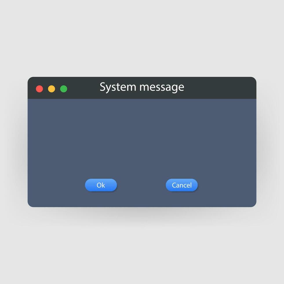 System error vector icon failure pc interface. Error message computer ... System error vector icon failure pc interface. Error message computer ...