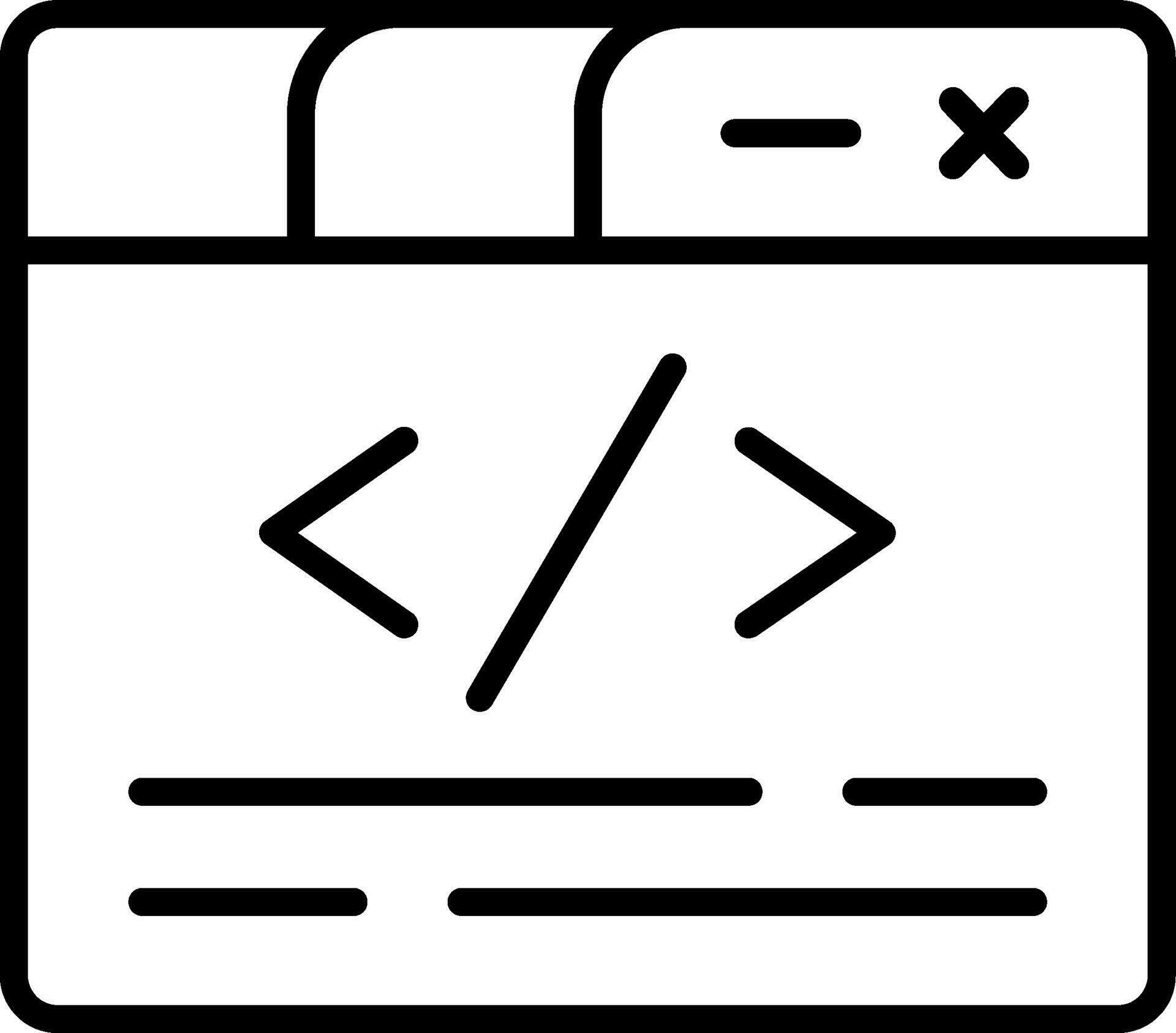 Code Vector Icon 37005923 Vector Art at Vecteezy