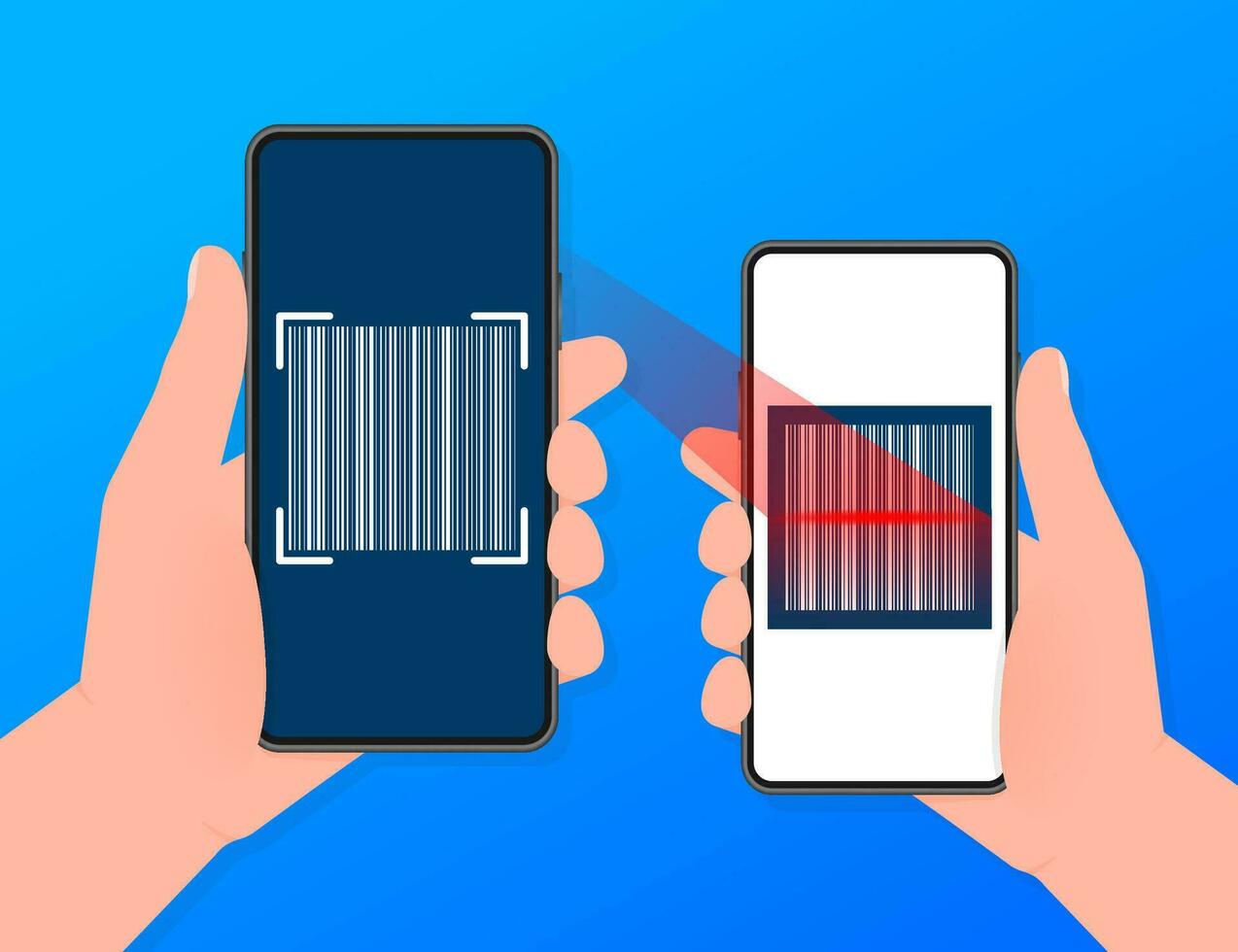 Qr Code Scanning Icon In Smartphone Qr Code For Payment Vector Stock Illustration 37013313