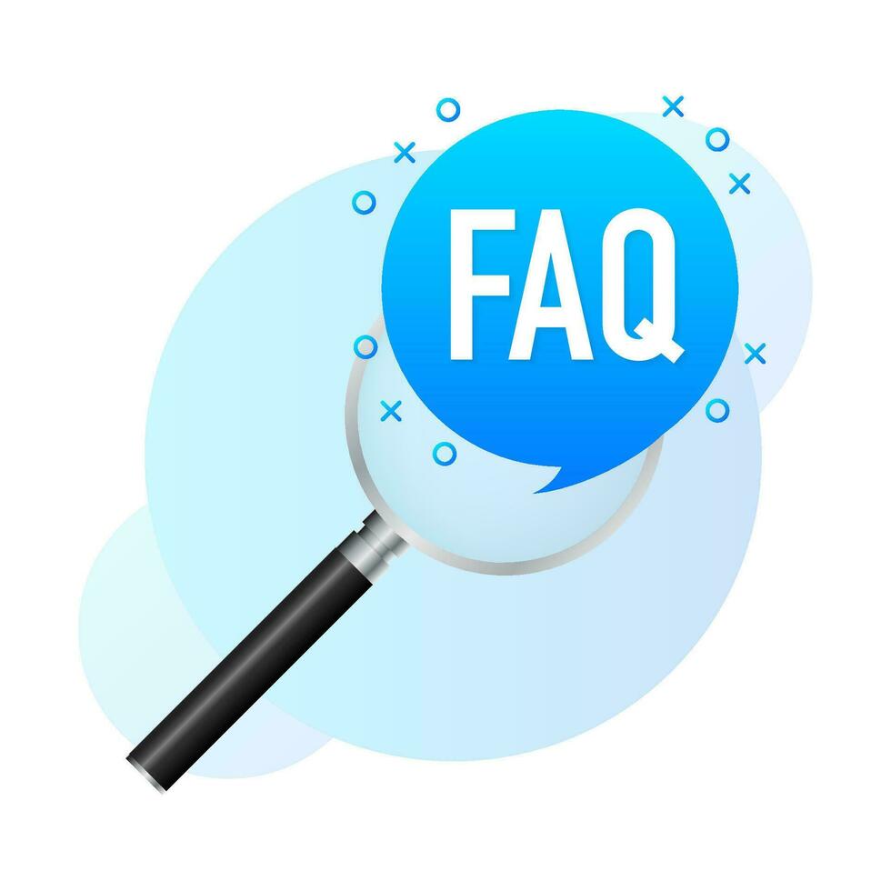 Frequently Asked Questions FAQ Label. Loupe icon with FAQ. 37013320 ... Frequently Asked Questions FAQ Label. Loupe icon with FAQ. 37013320 ...