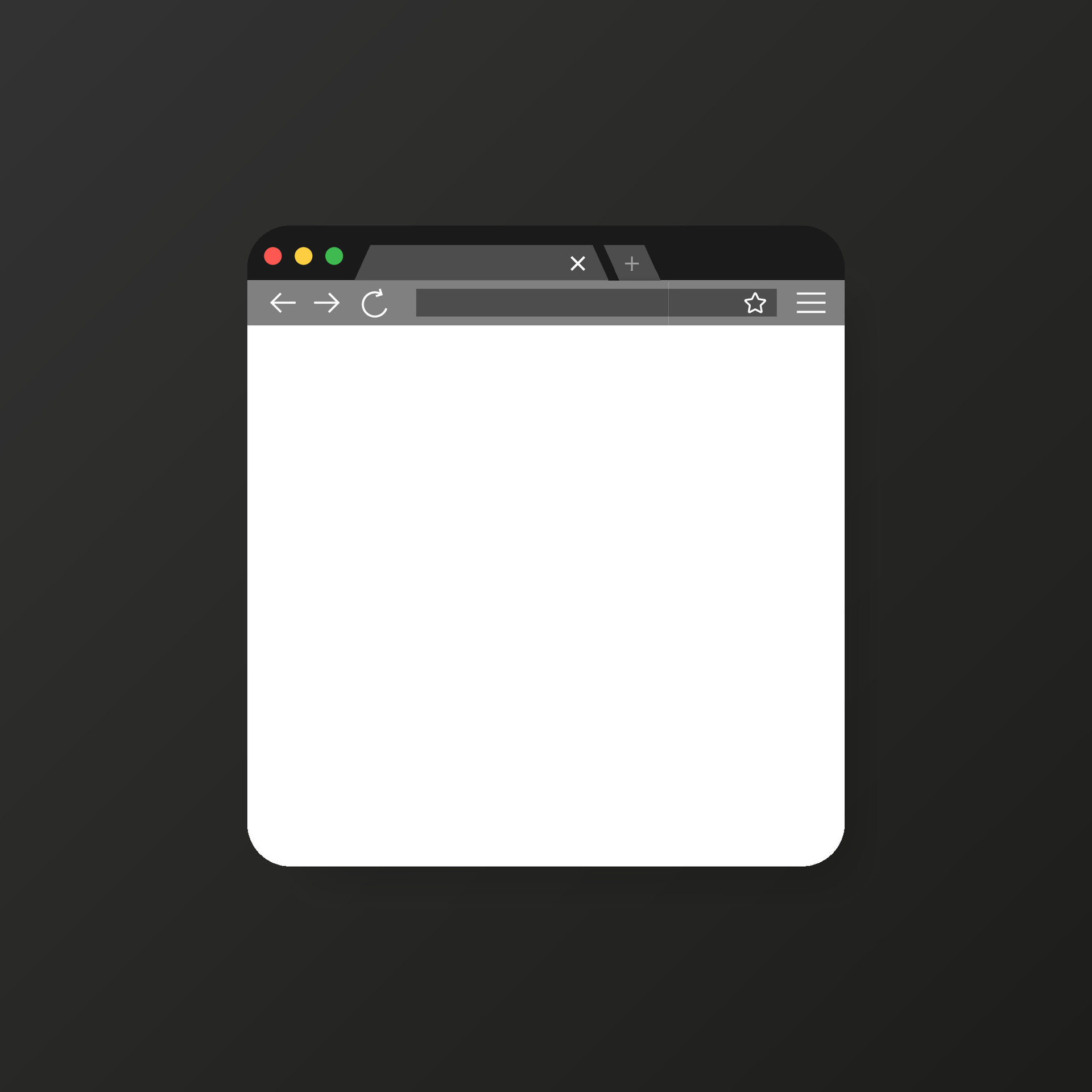 Browser Window Vector Illustration Browser Or Web Browser In Flat