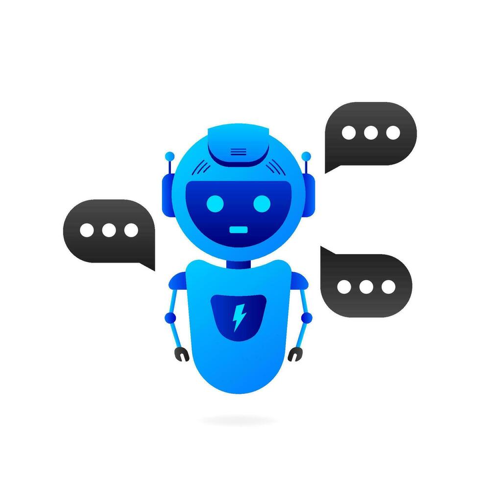 Chatbot Icon Concept Chat Bot Or Chatterbot Robot Virtual Assistance