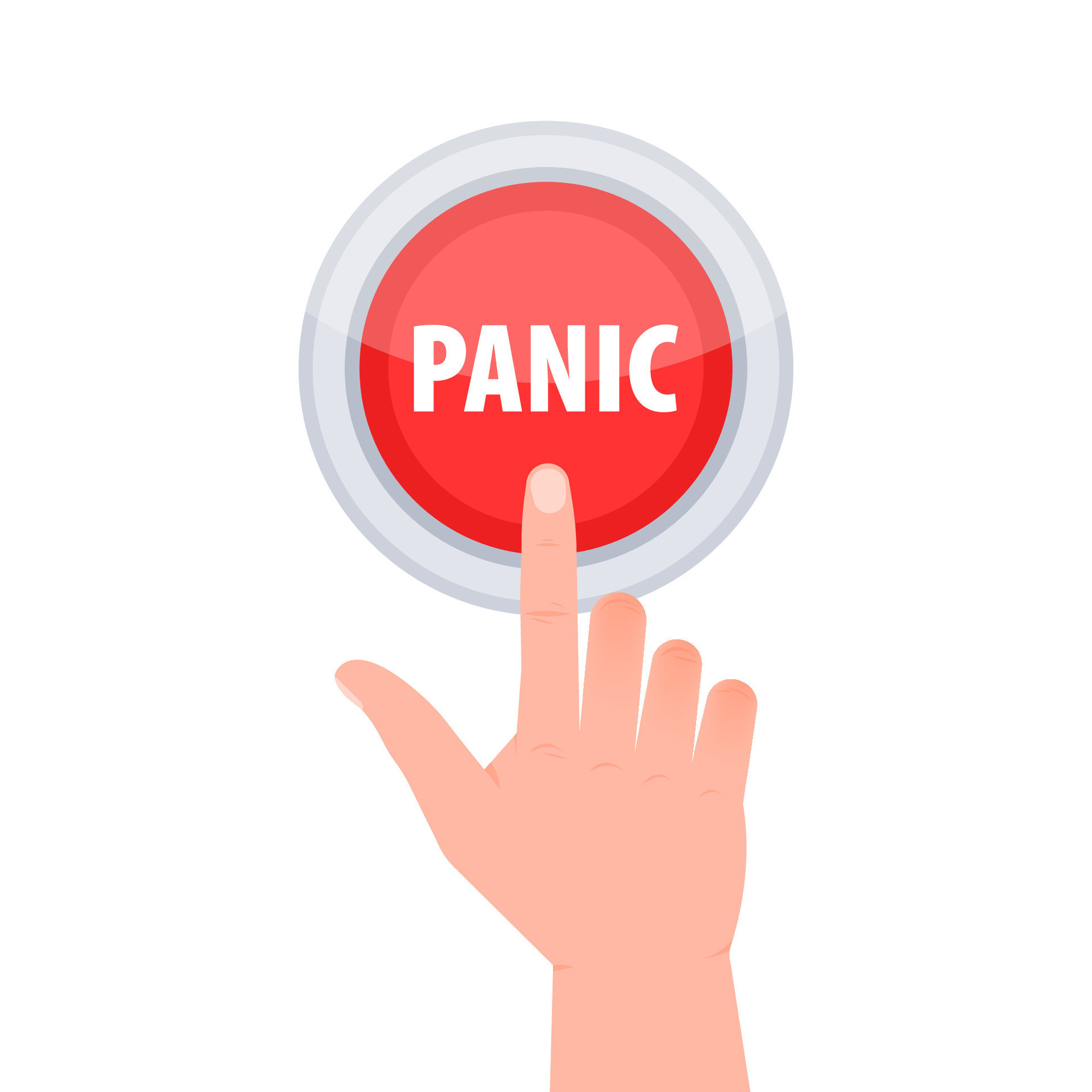 Red button with help text Panic. Hand pressing panic button 37038521 ... Red button with help text Panic. Hand pressing panic button 37038521 ...