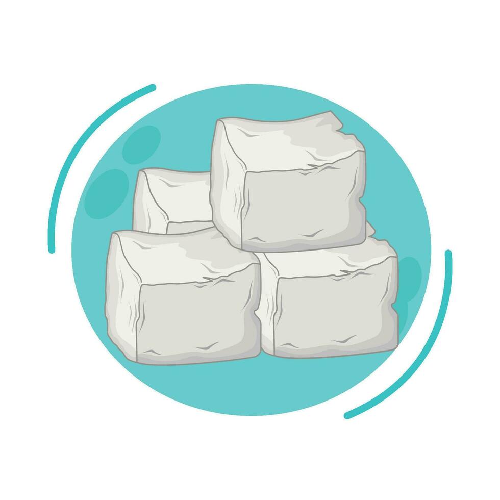 Illustration Of Tofu 37044573 Vector Art At Vecteezy
