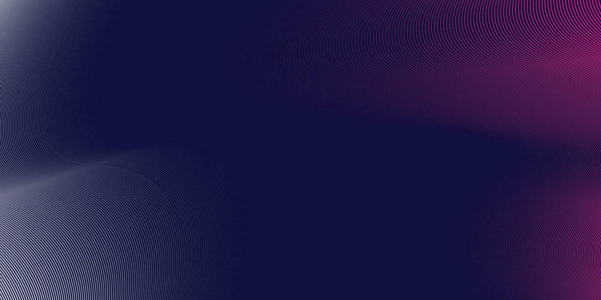 Abstract Colorful Technology Line Wave Background Modern Purple Blue Gradient Flowing Wave