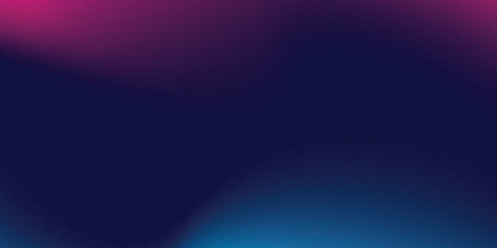 Abstract Colorful Technology Line Wave Background Modern Purple Blue Gradient Flowing Wave