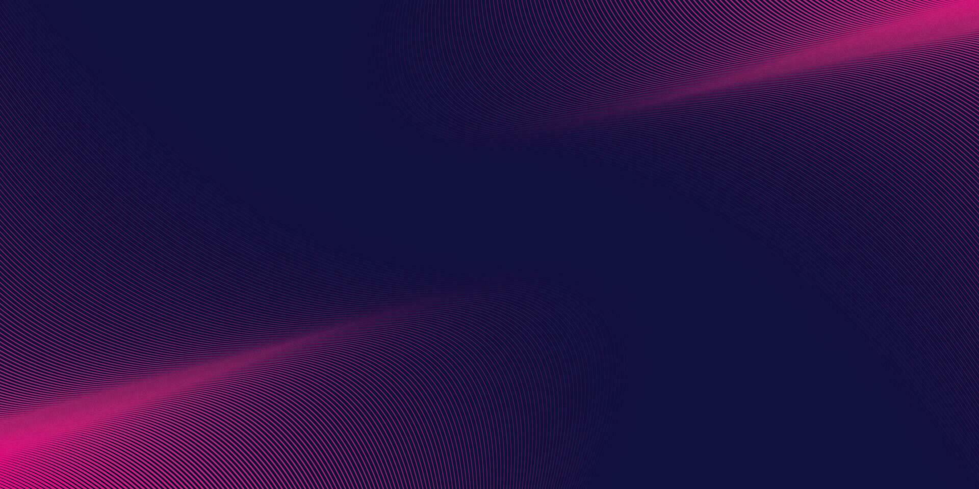 Abstract Colorful Technology Line Wave Background Modern Purple Blue Gradient Flowing Wave