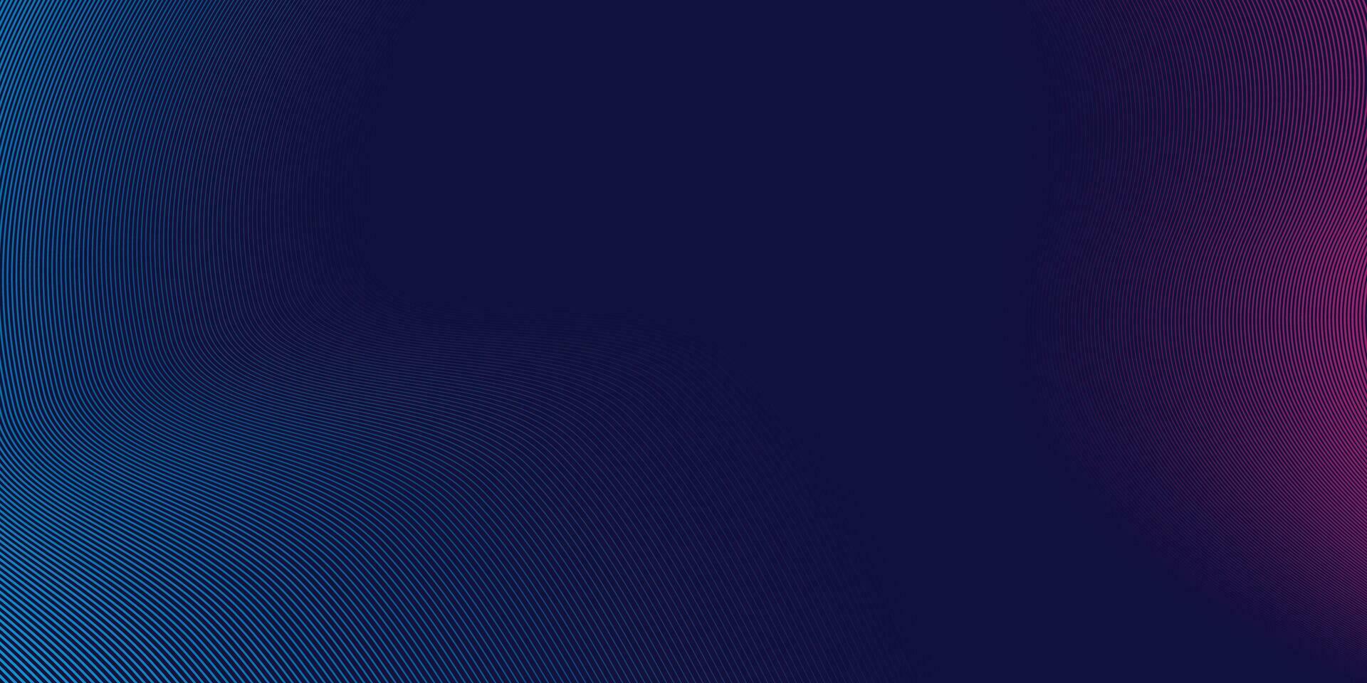 Abstract Colorful Technology Line Wave Background Modern Purple Blue