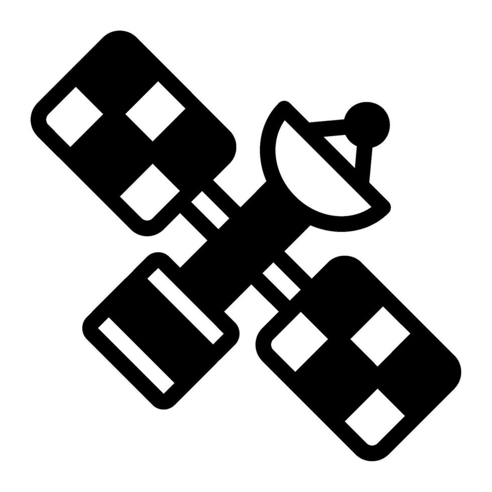 Satellite space technology object illustration 37045605 Vector Art at ...